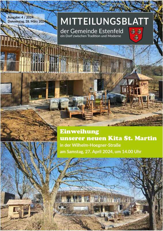 Mitteilungsblatt - Rathaus & Verwaltung - Estenfeld